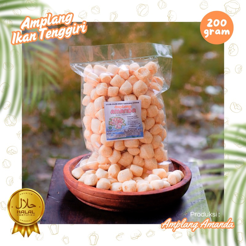 Jual AMPLANG AMANDA KHAS KALBAR-KKU (200 GRAM) | Shopee Indonesia
