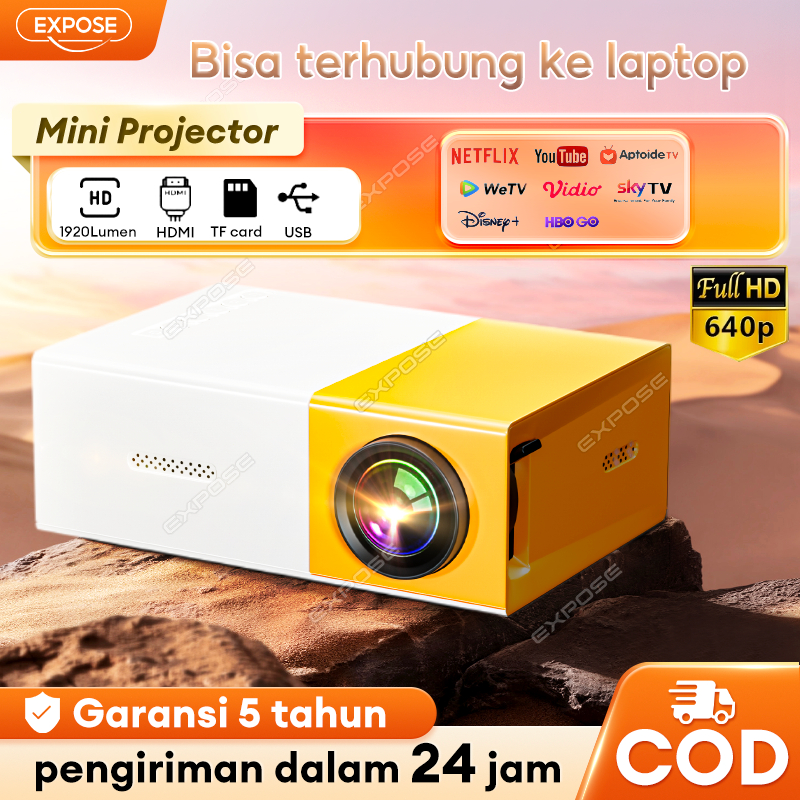 Jual Projector Mini For Phone Portable Home Theater Murah Mini ...