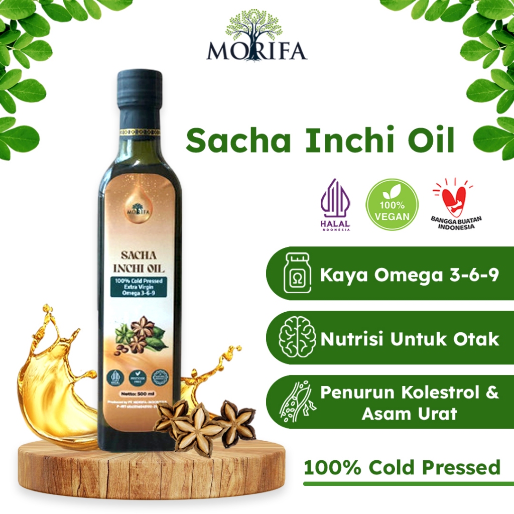 Jual MORIFA Minyak Sacha Inchi Super Food Murni Ekstrak Kacang Sacha ...