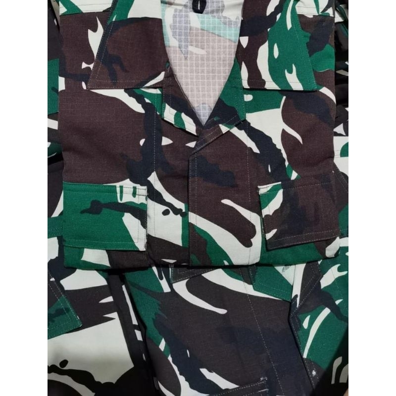 Jual Baju Seragam Pdl Tni Micropoly Wool Premium Warna Gelap Anti Luntur | Shopee Indonesia
