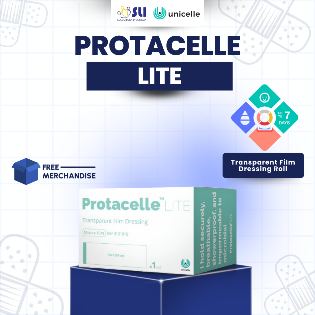 Jual Protacelle Lite Roll Transparant Film, Balutan Luka, tahan air ...