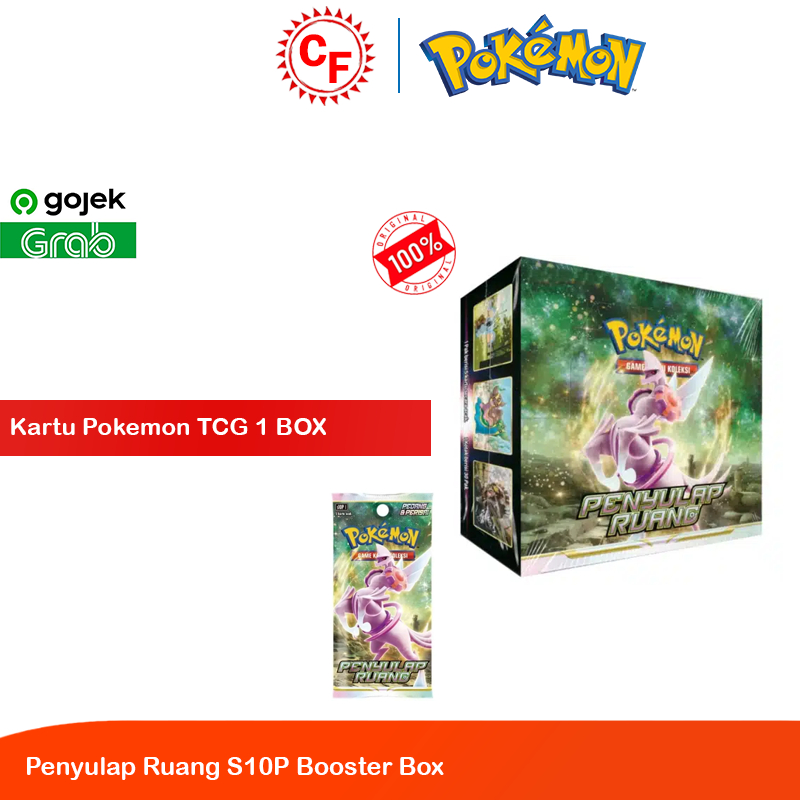 Jual Pokemon TCG Indonesia Penyulap Ruang / Kartu Pokemon 1 Box | Shopee Indonesia