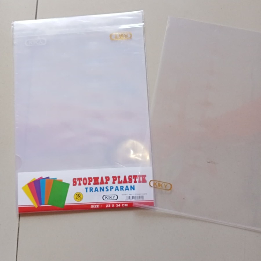 Jual Map L F4 Plastik Transparan KIKY | Shopee Indonesia