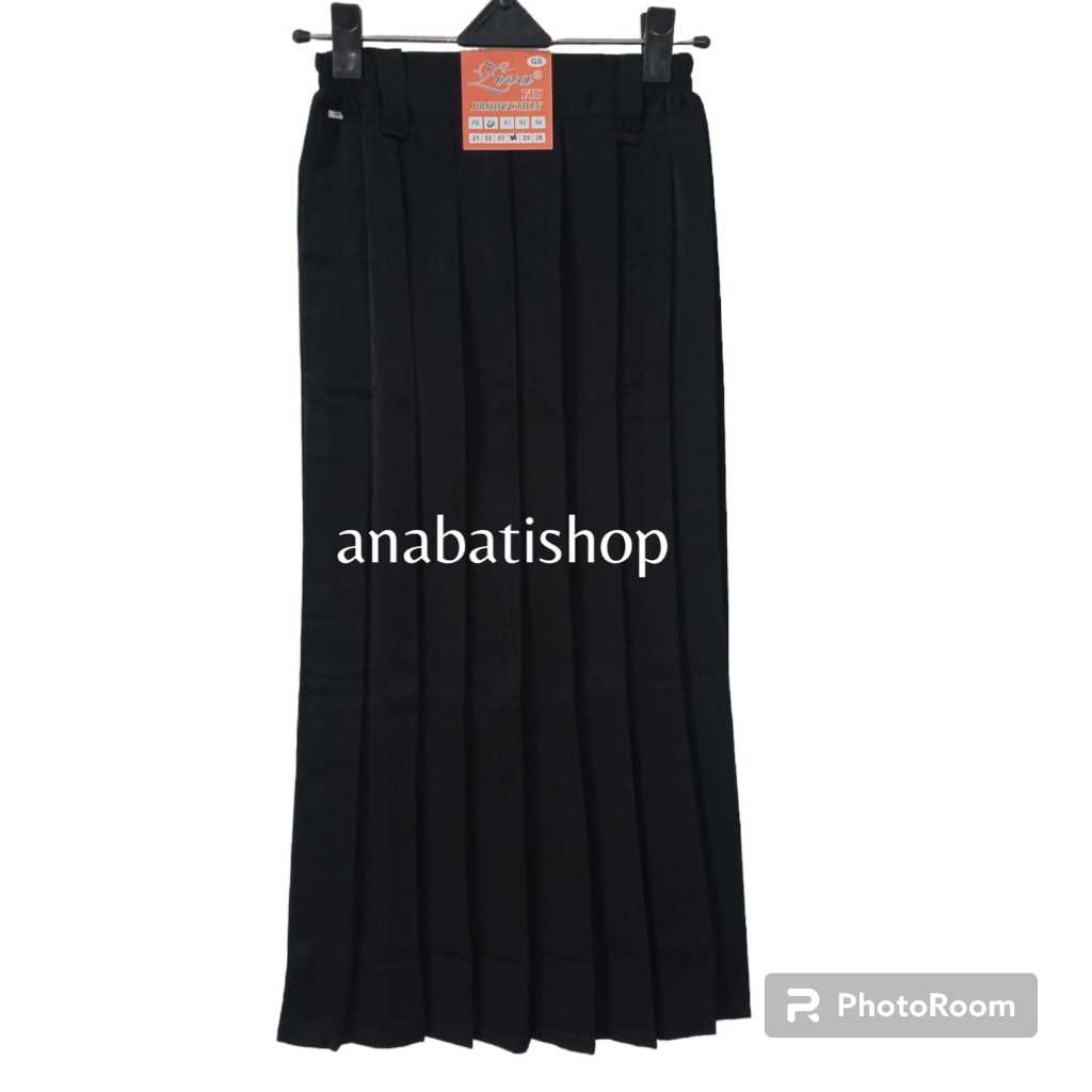 Jual Seragam Sekolah SD Rok Panjang Sekolah SD Perempuan Rok Panjang Rempel Lipit Merah Coklat ...