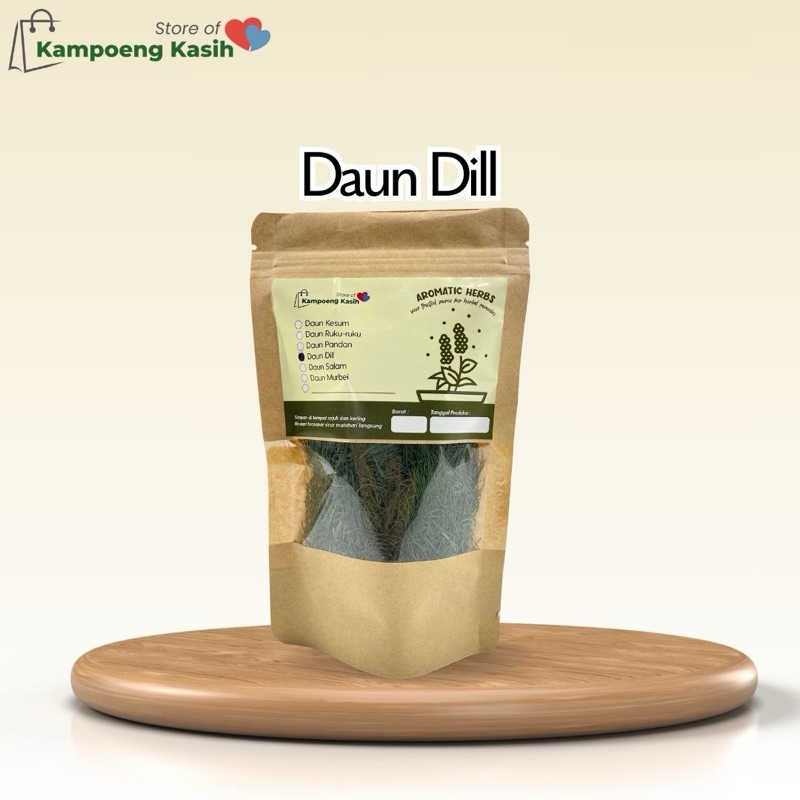 Jual Daun Dill Kering / Daun Adas / Rempah Kering Alami | Shopee Indonesia
