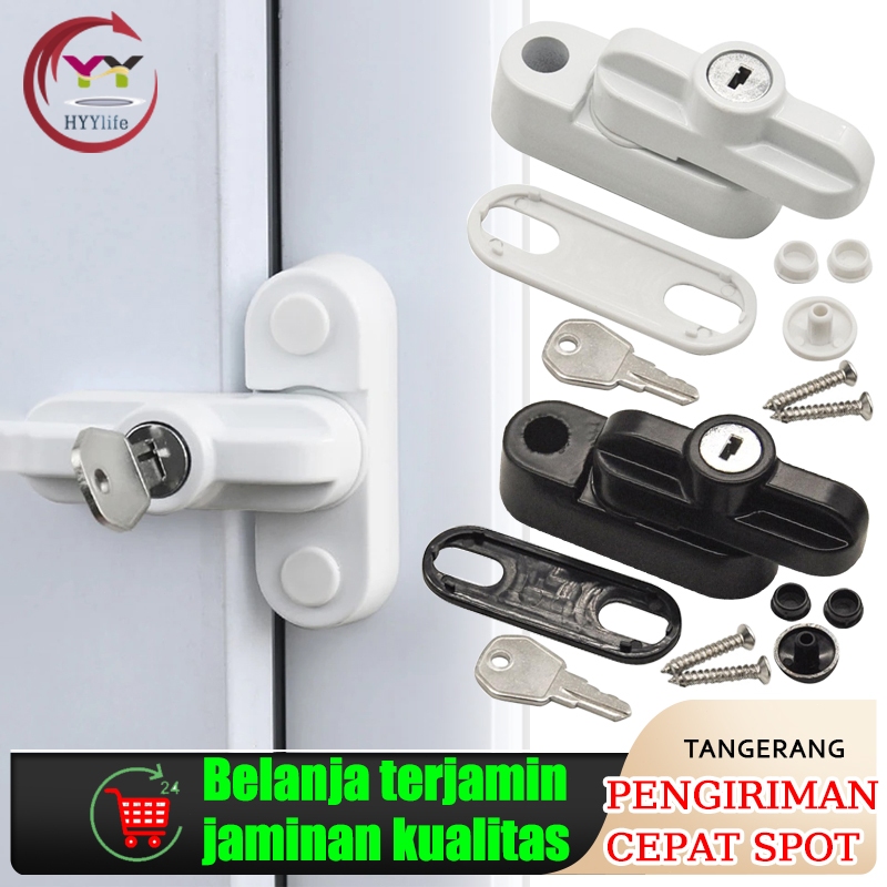 Jual Sliding Window Door Locks Baby Child Safety Kunci Jendela ...