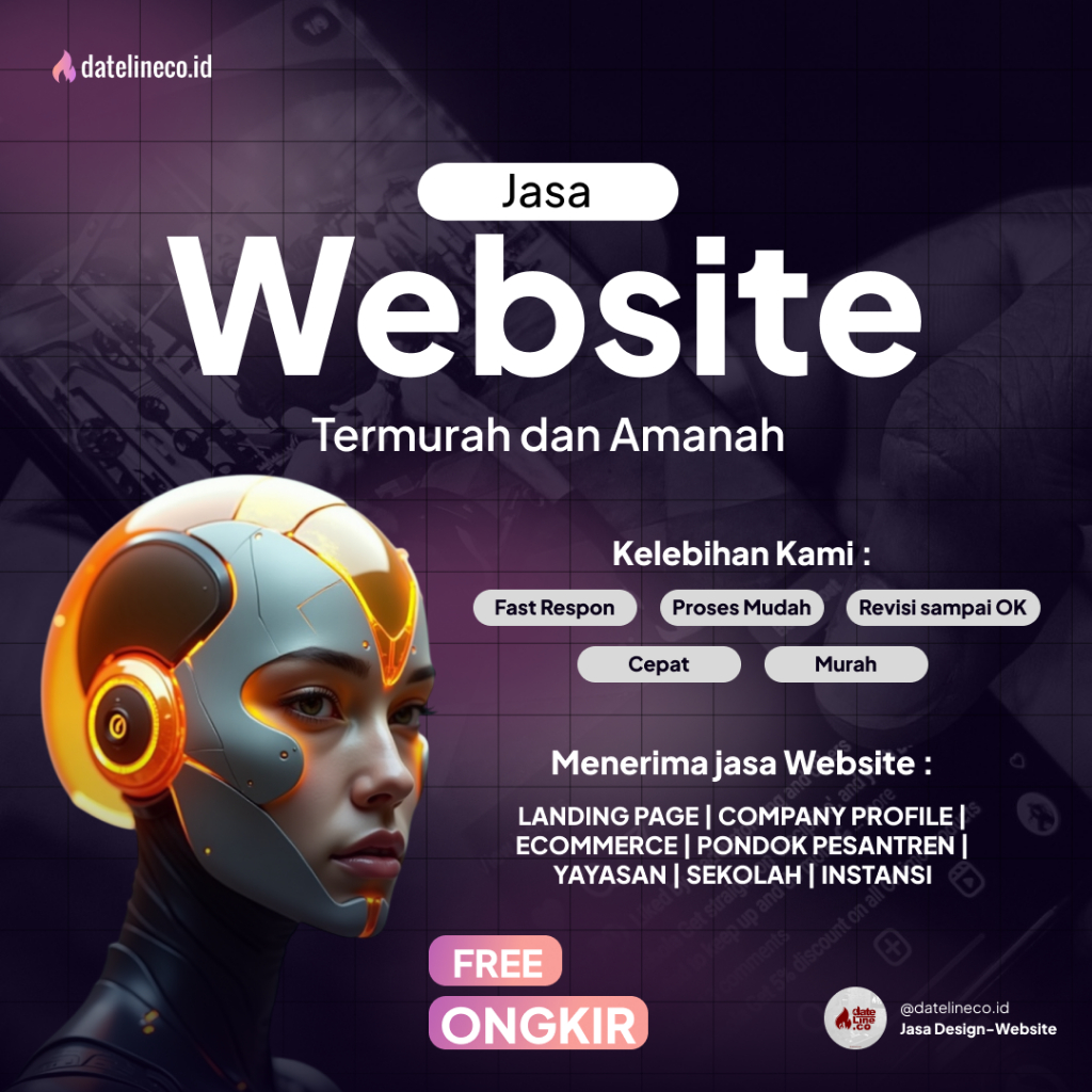 Jual Jasa Website Termurah dan Amanah | Gratis Domain, Hosting dan Email Bisnis | Shopee Indonesia