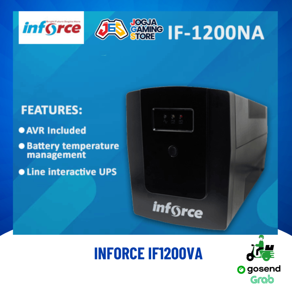 Jual Inforce UPS 1200VA IF-1200NA | Shopee Indonesia