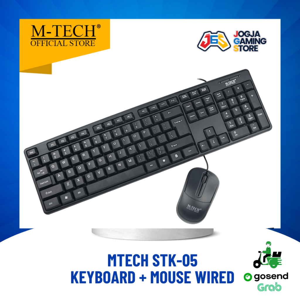 Jual M-Tech STK-05 Keyboard Mouse Combo MTech | Shopee Indonesia
