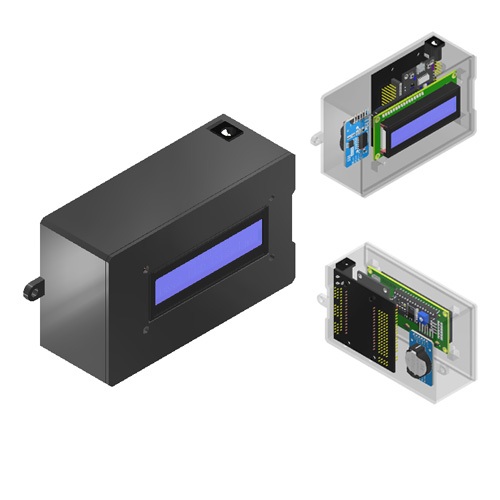 Jual Case SHIELD Base plate NODEMCU RTC DS1302 LCD 16x2 1602 SPI I2C ...