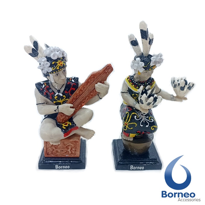 Jual Miniatur Patung Orang Dayak Kalimantan Mini | Shopee Indonesia