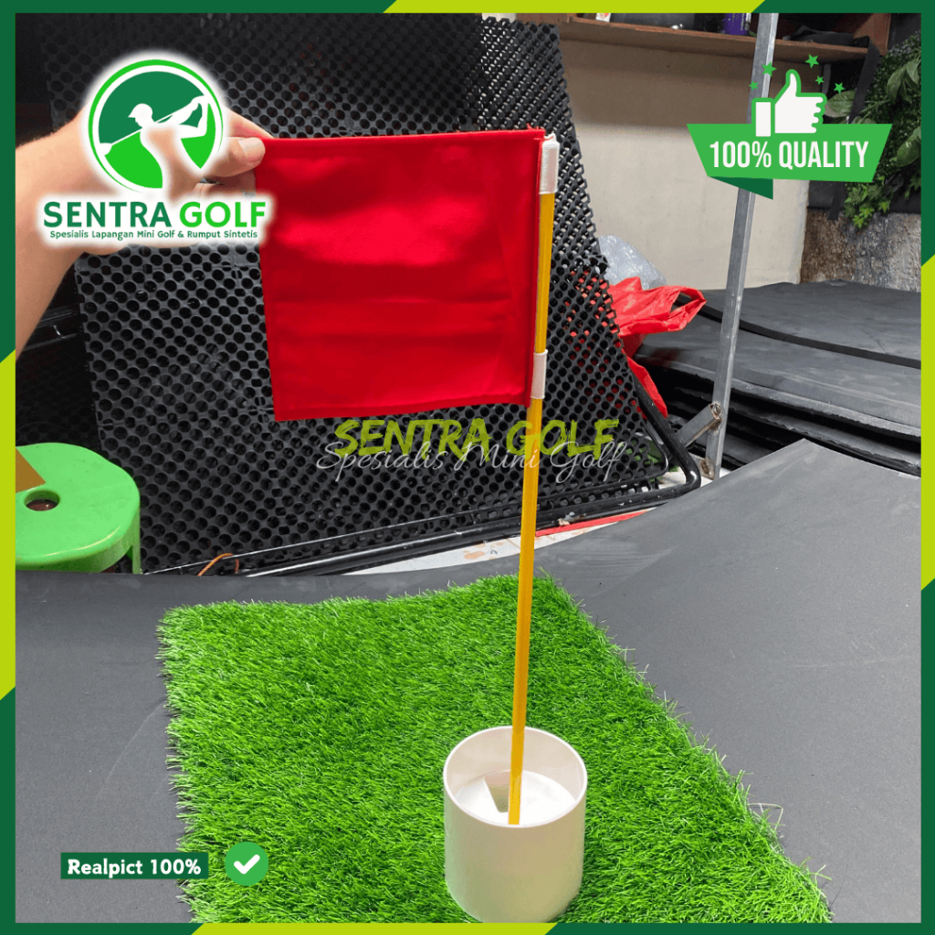 Jual 1 Set Hole Cup Golf - Bendera Golf - Lubang Golf | Shopee Indonesia