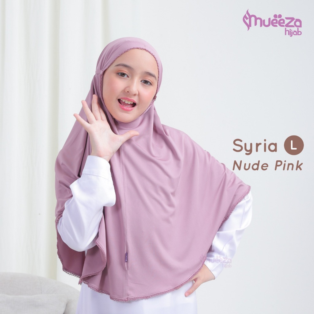 Jual Jilbab Instan Tali Polos - Bergo Syria by Mueeza Hijab | Shopee ...