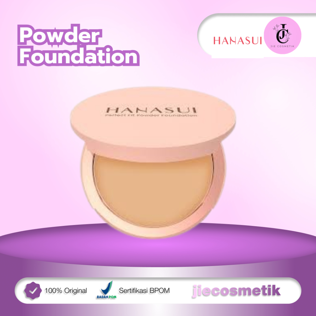Jual Hanasui Perfect Fit Powder Foundation 12.5 gr | Bedak Padat ...