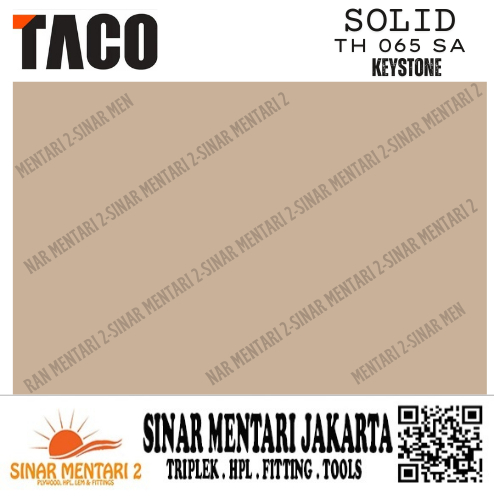 Jual TACO HPL SOLID COLOUR TH 065 SA KEYSTONE | Shopee Indonesia