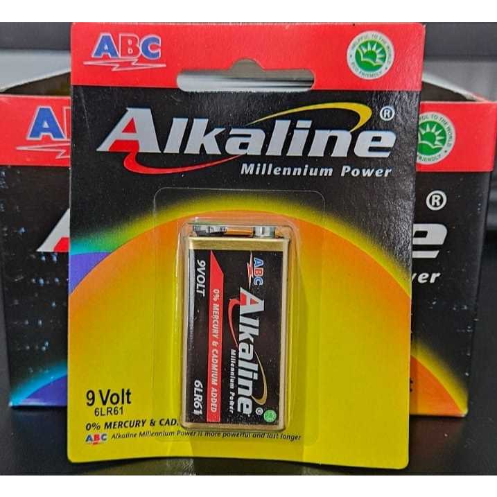 Jual ABC Alkaline isi 1 Pcs / 9Volt / Baterai / battery / batu batre ...