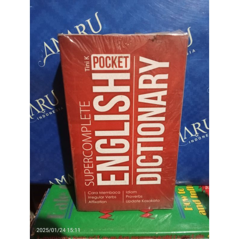 Jual ORIGINAL SUPER COMPLETE POCKET ENGLISH DICTIONARY | Shopee Indonesia