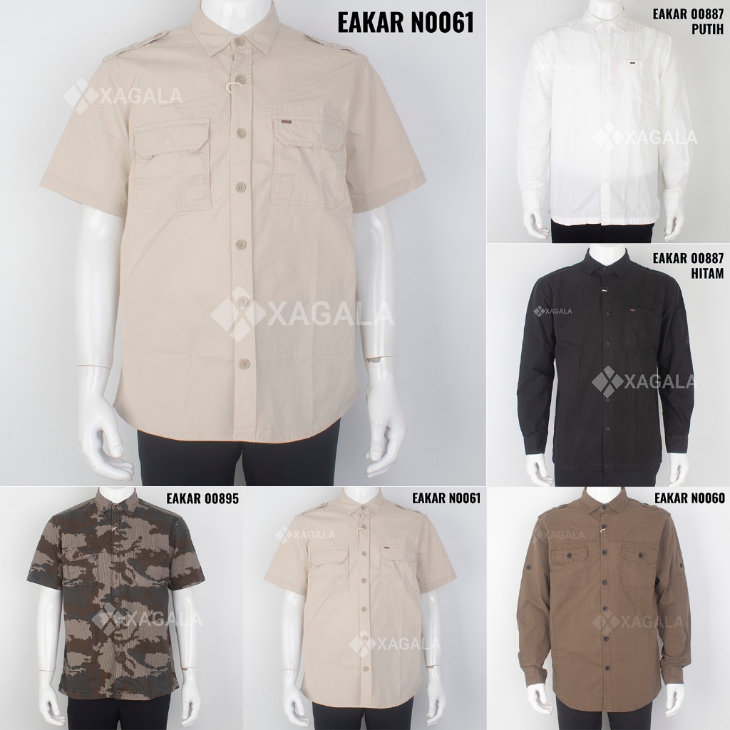 Jual Kemeja Pria Cardinal BAJU PRIA DEWASA Army EAKAR 6 | Shopee Indonesia