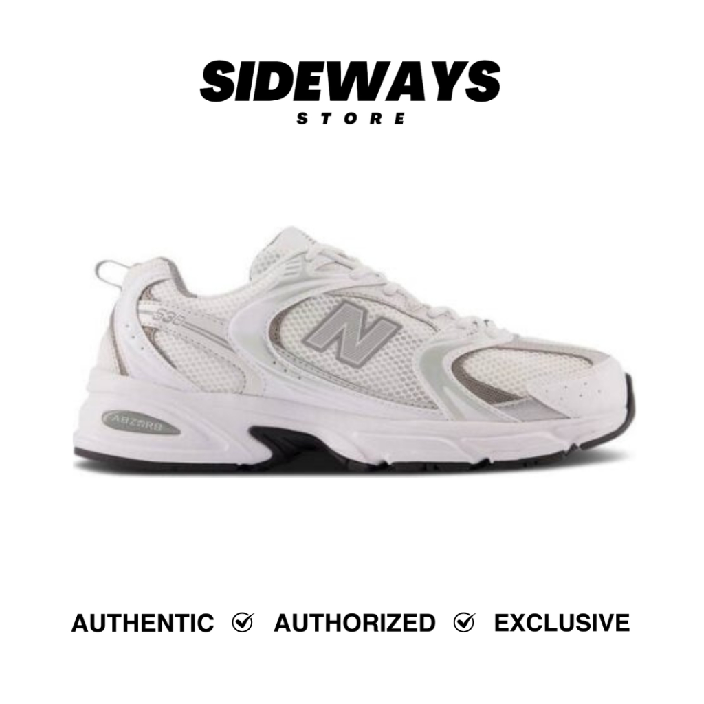 Jual New Balance 530 White Silver Metallic (MR530AD) | Shopee Indonesia
