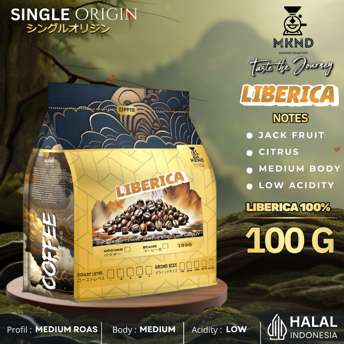 Jual MKND COFFEE ROASTERY - Kopi Liberika Sweet 100gr Singgel Origin | Espresso | Biji Kopi ...