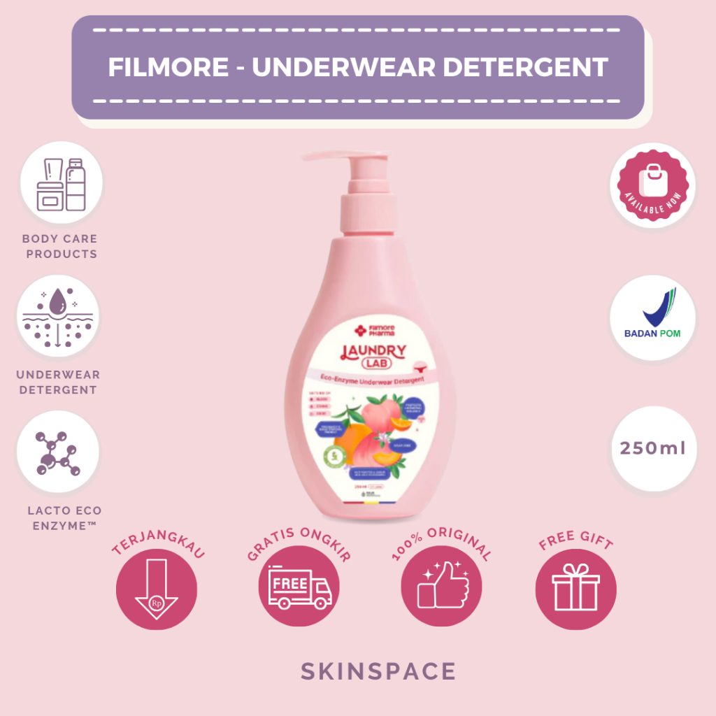 Jual FILMORE Laundry Lab Underwear Detergent | Deterjen Pakaian Dalam Bebas EDC | Hormone ...