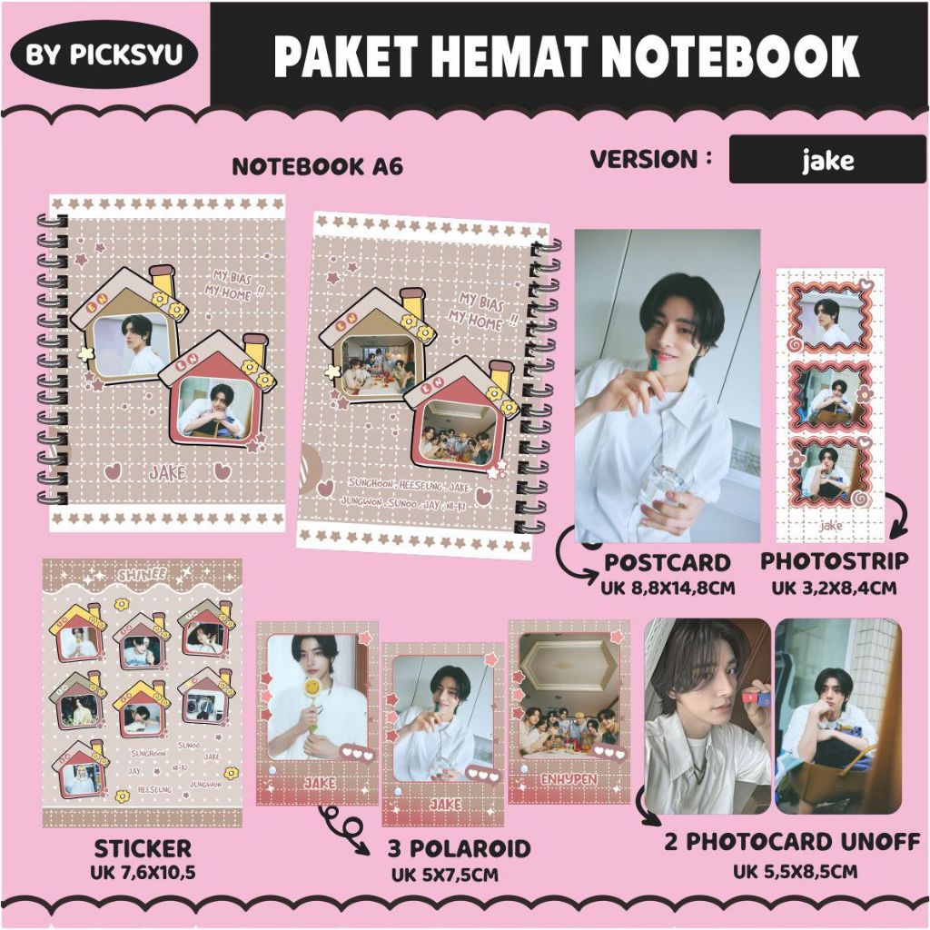 Jual PAKET NOTEBOOK ENHYPEN - ENGENE VER - ROMANCE UNTOLD - RUMAH ...
