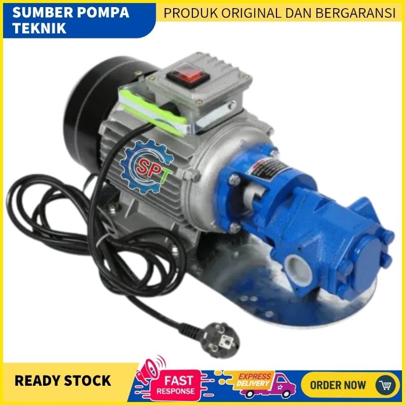 Jual Pompa Solar Oli Minyak 50LPM Gear Pump WBC 50LPM Pompa Transfer ...