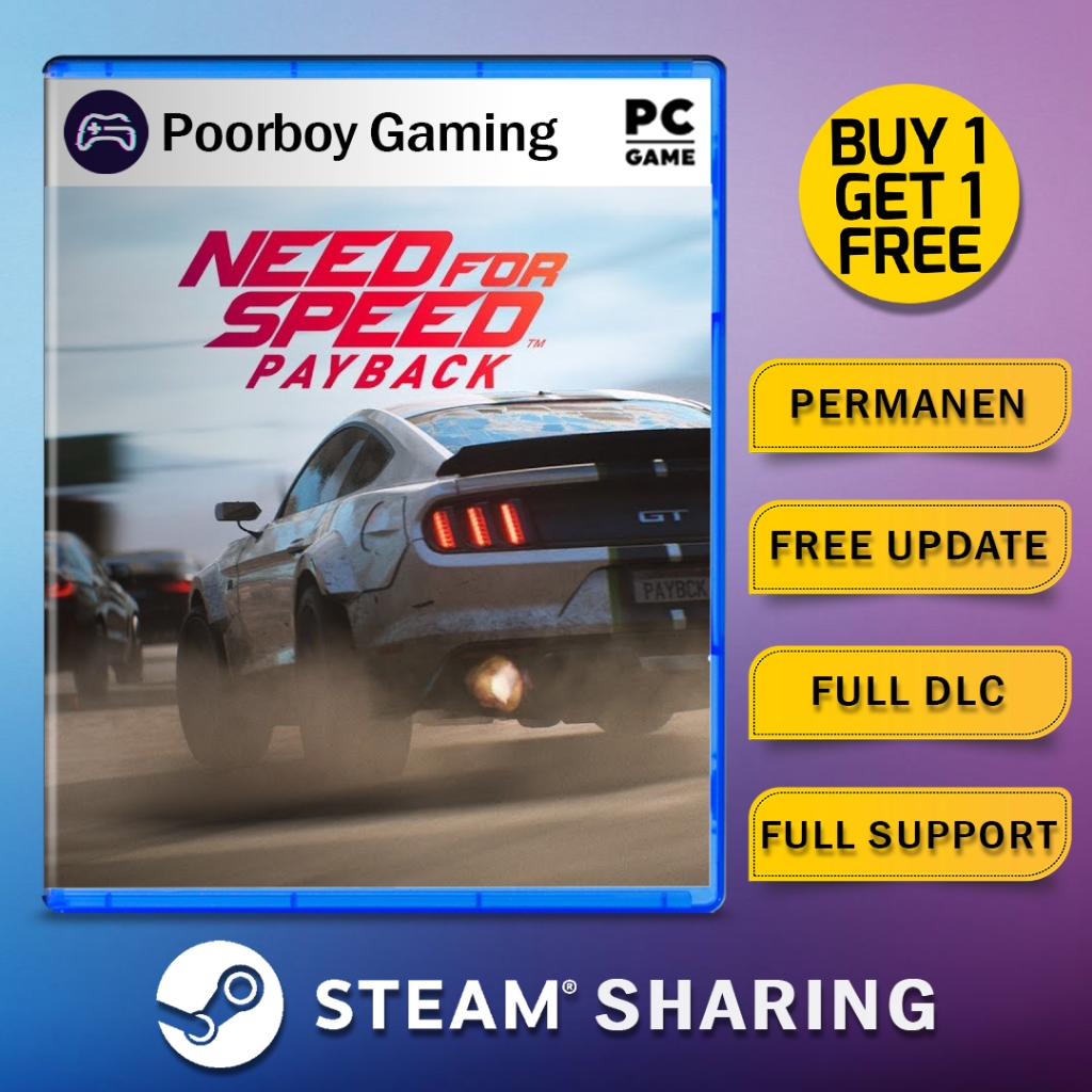 Jual NEED FOR SPEED PAYBACK PC ORIGINAL | Shopee Indonesia
