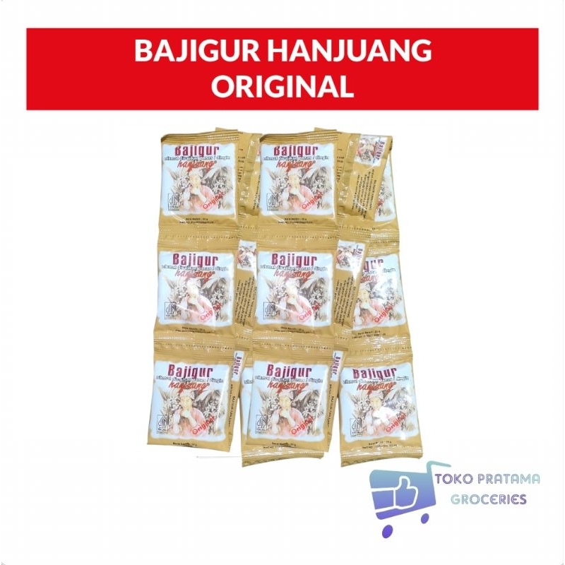 Jual BAJIGUR HANJUANG ORIGINAL 1 RENCENG 10 SACHET | Shopee Indonesia