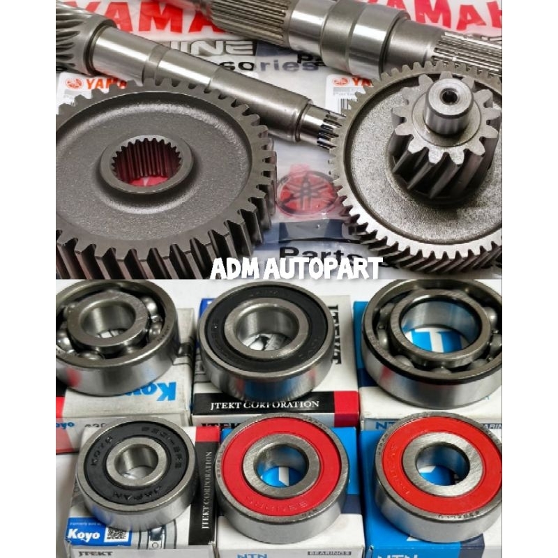 Jual GIGI RASIO SET B6H 4PCH+BEARING RASIO SET 6PCH KOYO/NTN YAMAHA ...