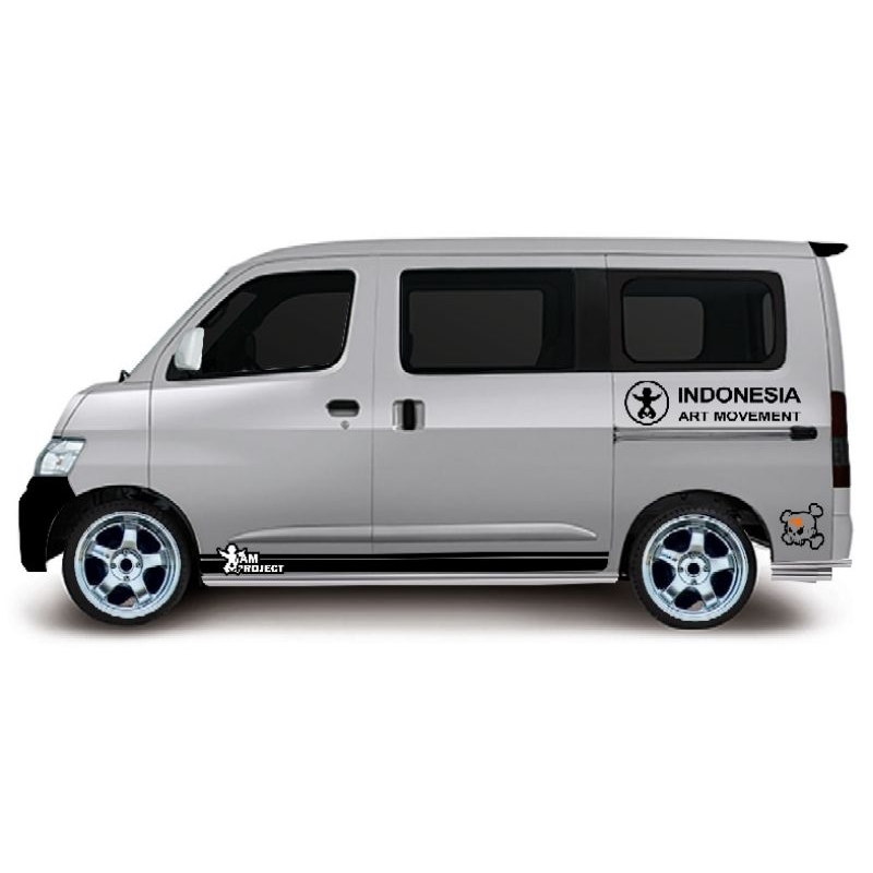 Jual CUTTING STICKER TERBARU MOBIL GRANMAX, BLINDVAN, LUXIO, AVP ...