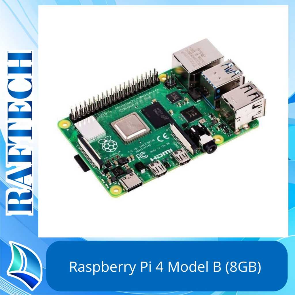 Jual Raspberry Pi 4 Model B 8GB RAM | Shopee Indonesia