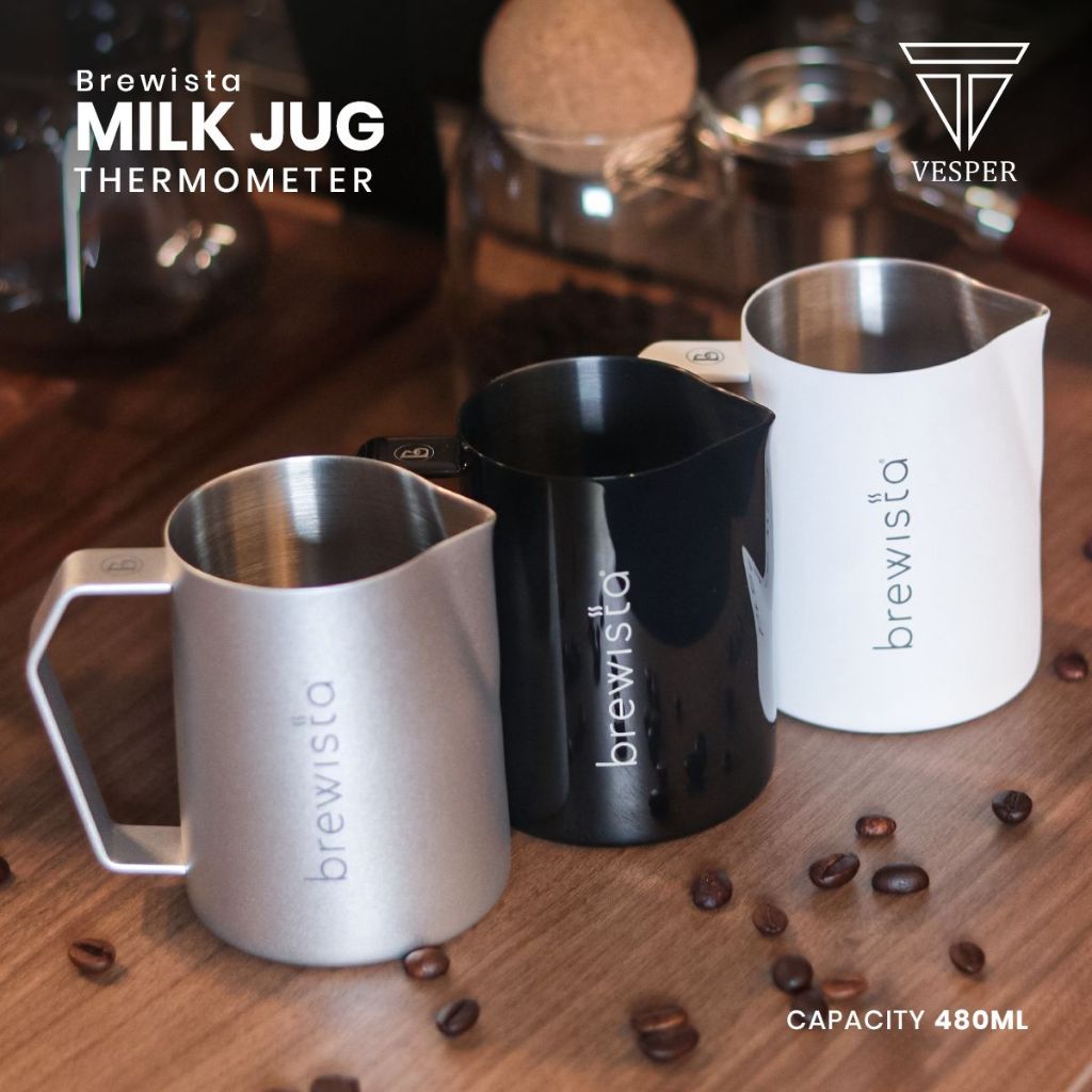 Jual Brewista artisan milk frothing pitcher 480ml scale inside with ...
