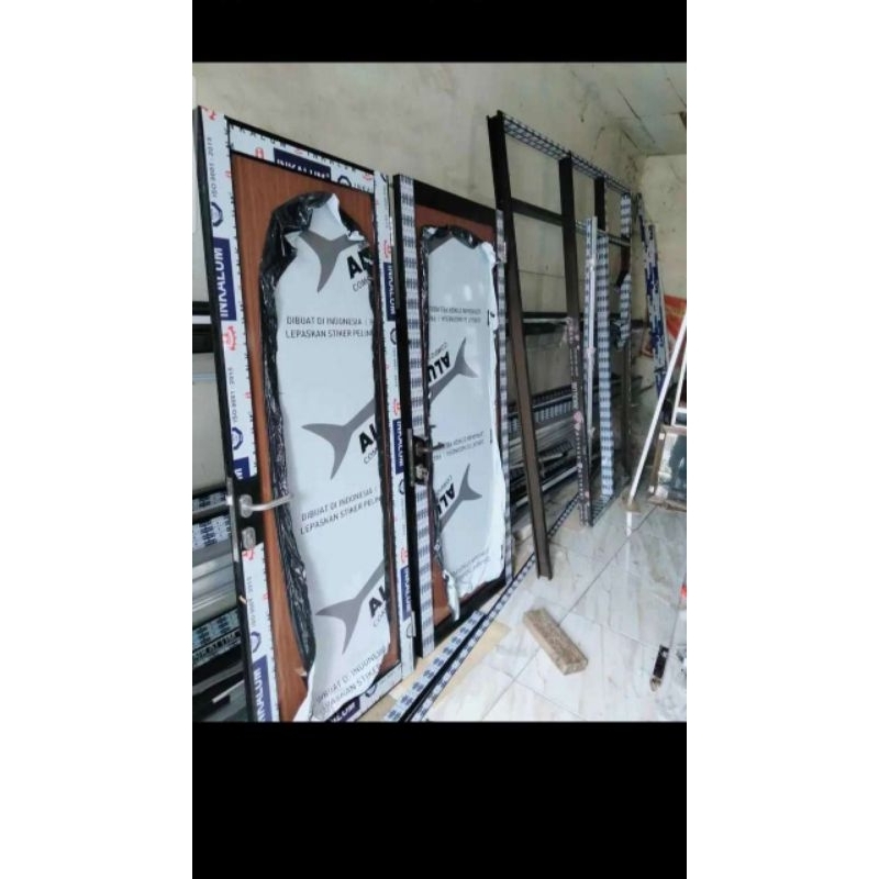 Jual pintu alumunium full acp | Shopee Indonesia