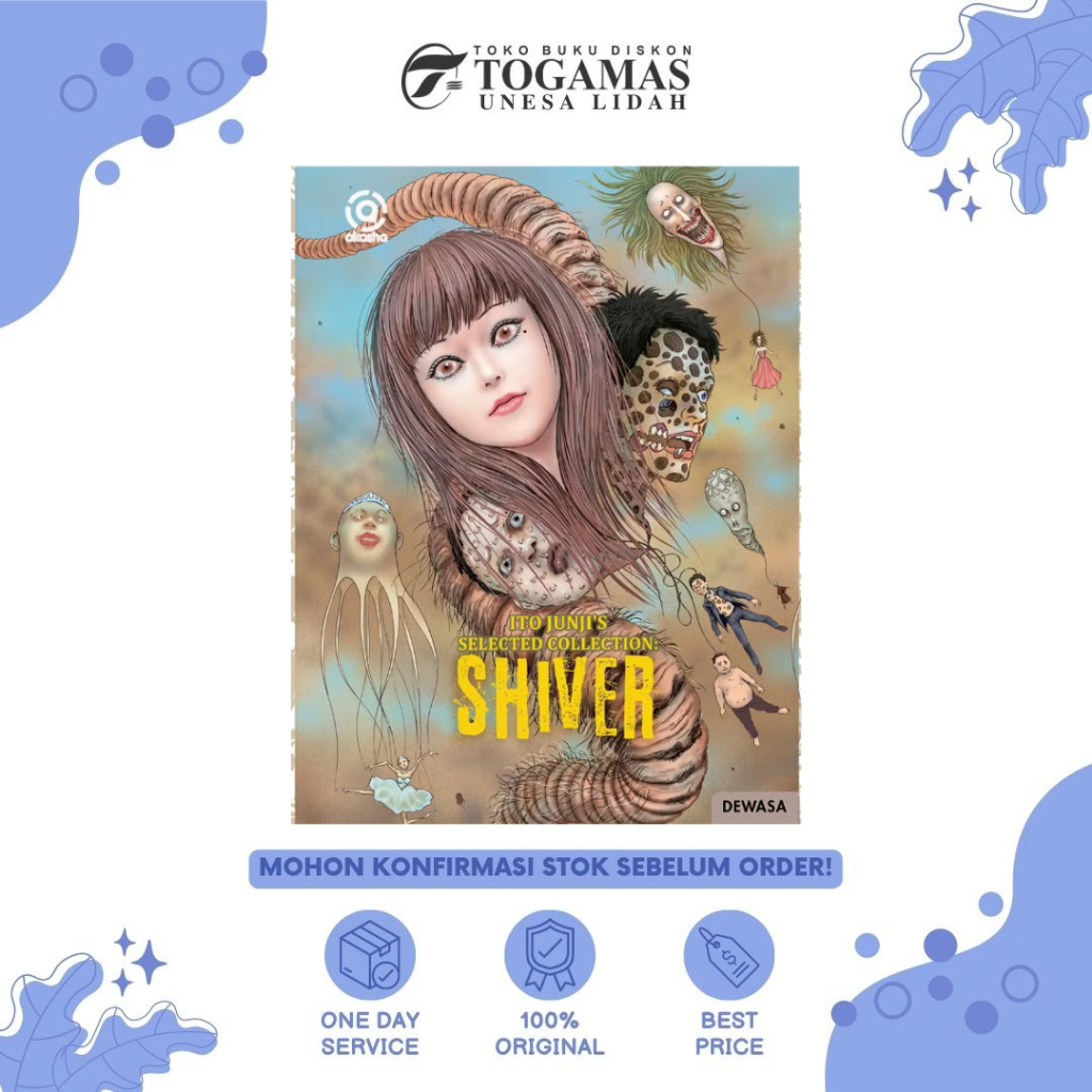 Jual KOMIK AKASHA: UZUMAKI // ITO JUNJI 1,2 - TOMIE // BEST OF BEST STORY COLLECTION //JUNJI ITO ...