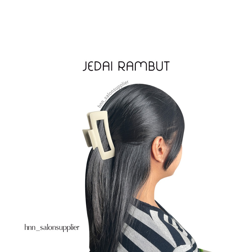 Jual Jedai Rambut Salin Korea Model Kotak Persegi 10cm Jedai Salon ...