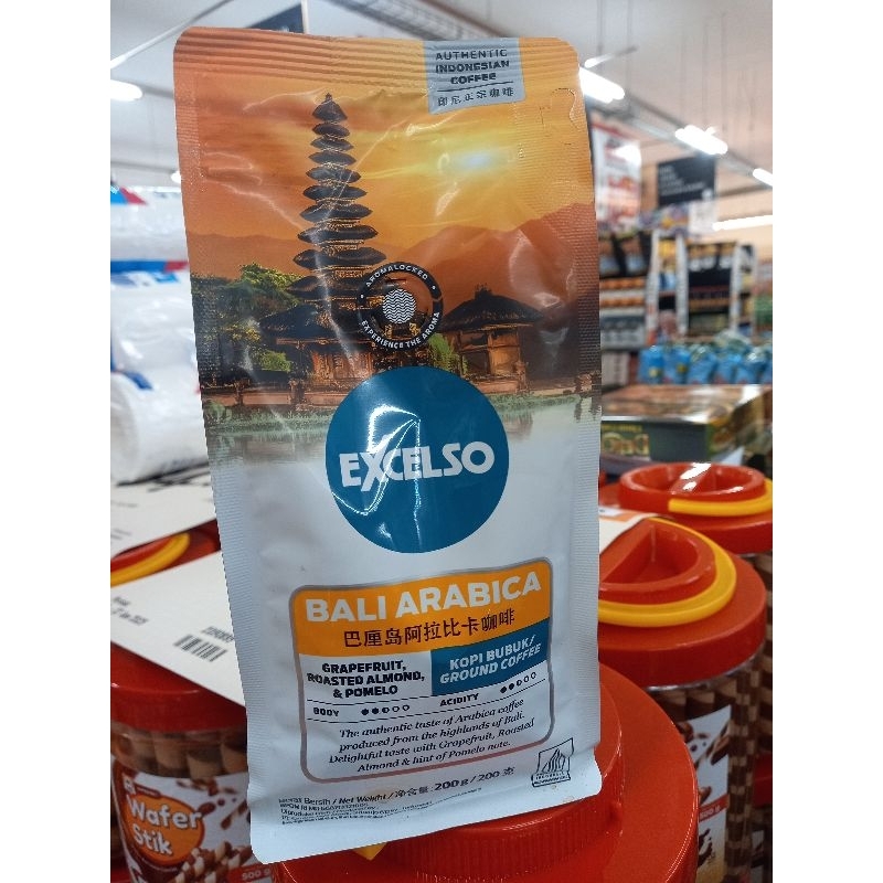 Jual EXCELSO BALI ARABICA BUBUK 200GR | Shopee Indonesia