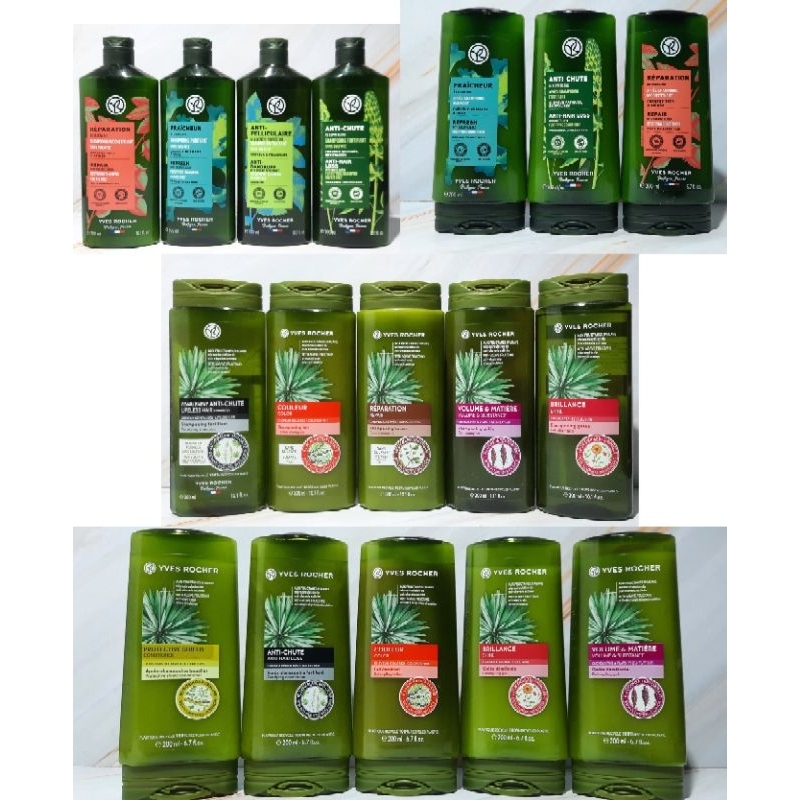 Jual Sale Yves Rocher Shampoo 300ml & Conditioner 200ml /Anti Hair Loss ...