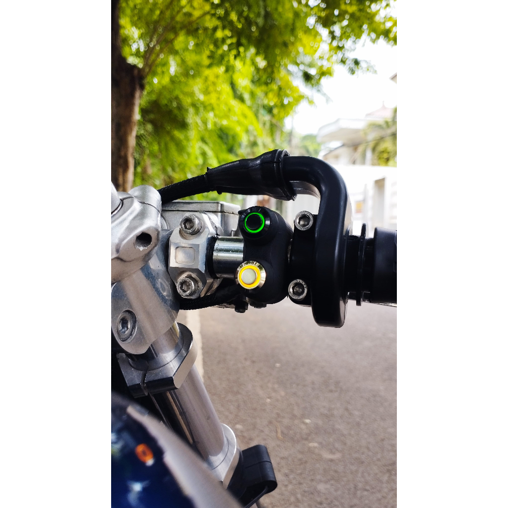 Jual MTMoto Mini Custom Holder Saklar motor universal 2 Tombol_V4 motor ...