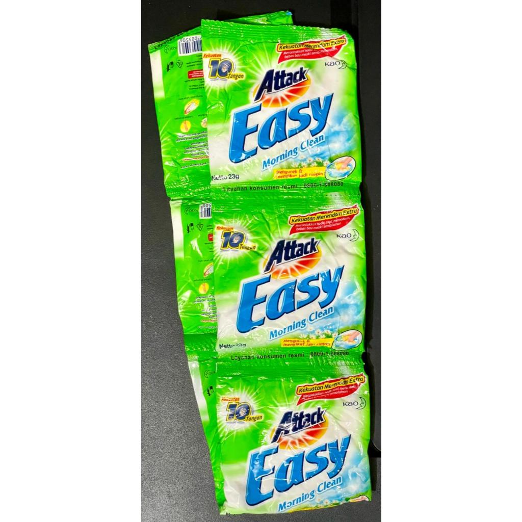 Jual Attack Easy Sachet Renceng Sachet Isi 6pcs 23gr Deterjen Bubuk ...