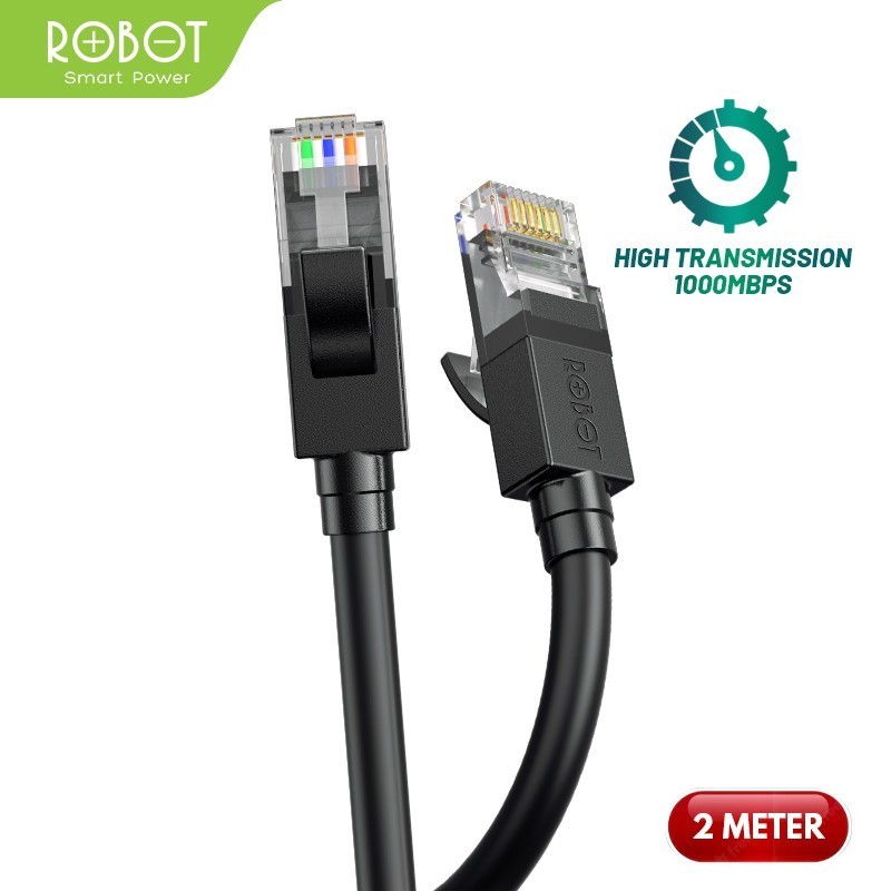 Jual ROBOT RFC02 Kabel Lan Cat6 2 Meter Cable Ethernet | Shopee Indonesia