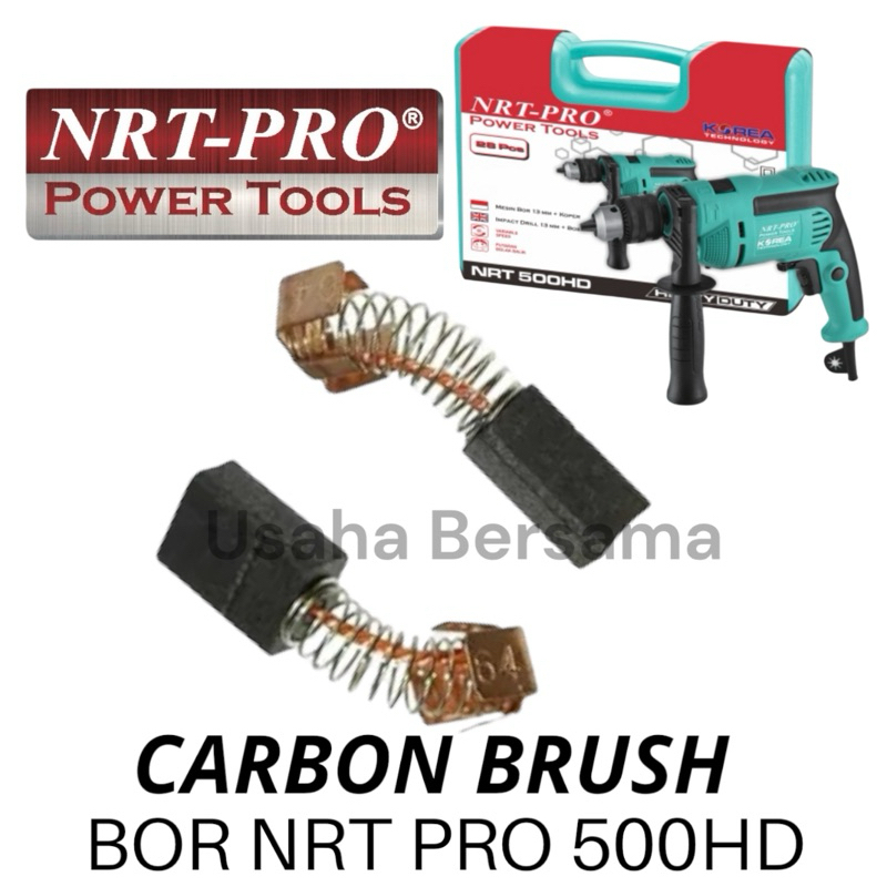 Jual NRT-PRO CARBON BRUSH BOR 500HD / ARANG KUL KOLBOSTER NRT PRO BOR ...
