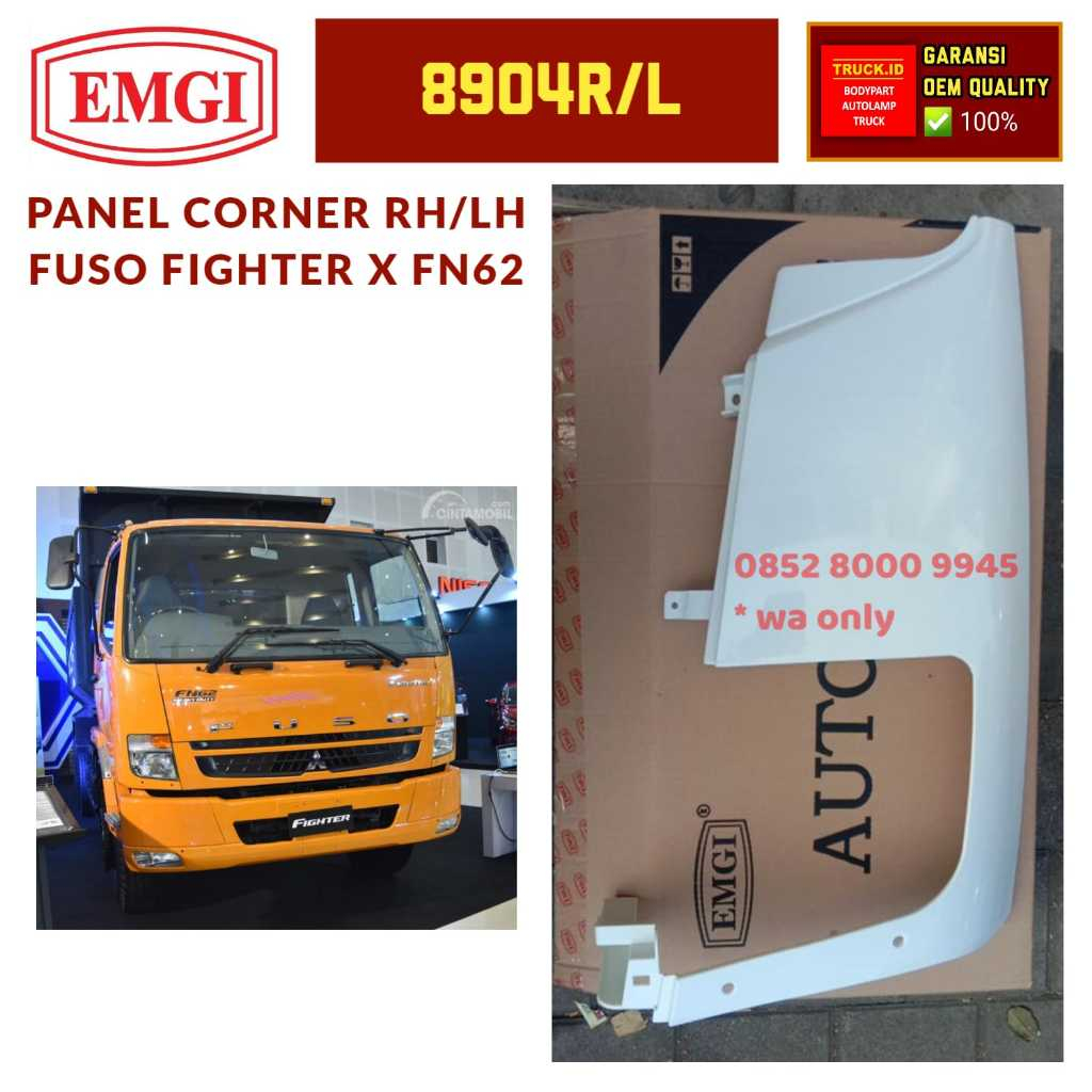 Jual PANEL CORNER FUSO FN62 (NEW) RH atau LH *8904 | Shopee Indonesia