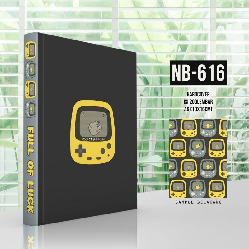 Jual Notebook Custom Pokemon Pikachu | Shopee Indonesia