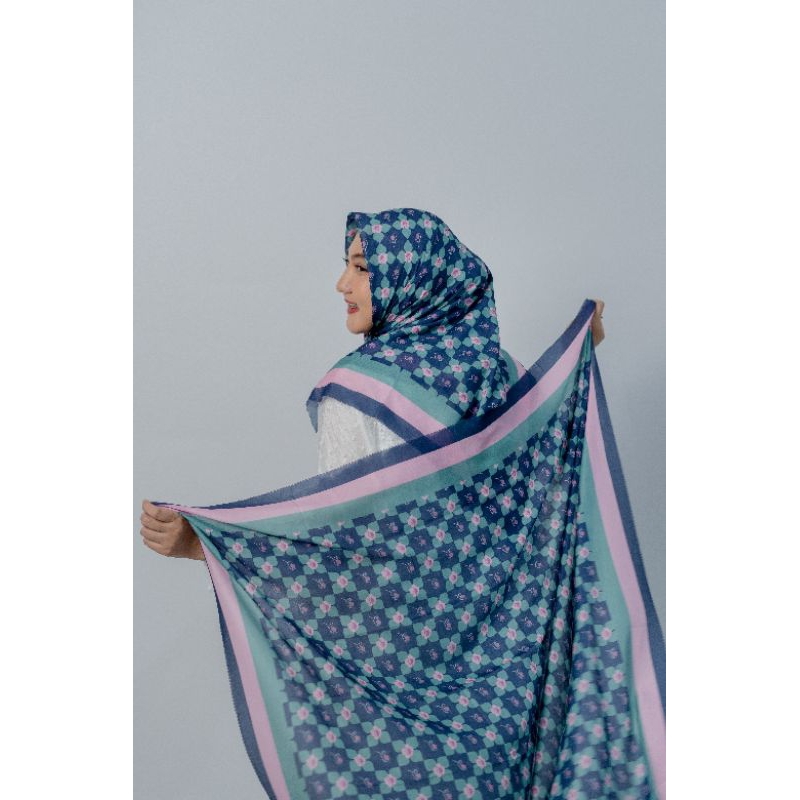 Jual hijab Voal motif rafflesia & batik besurek khas bengkulu ...