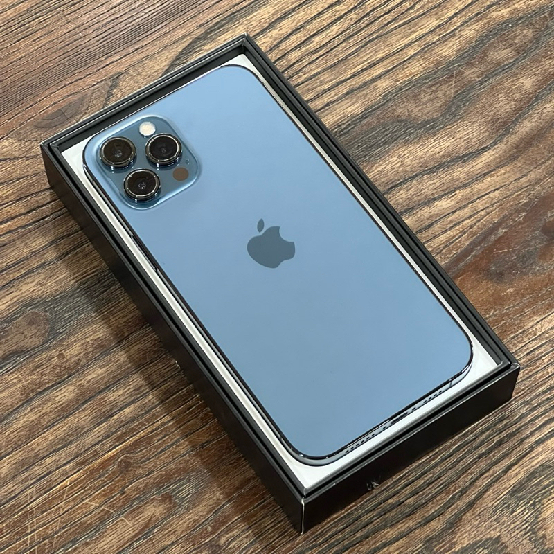 Jual Iphone 12 Pro Max 256GB Blue IBox | Shopee Indonesia