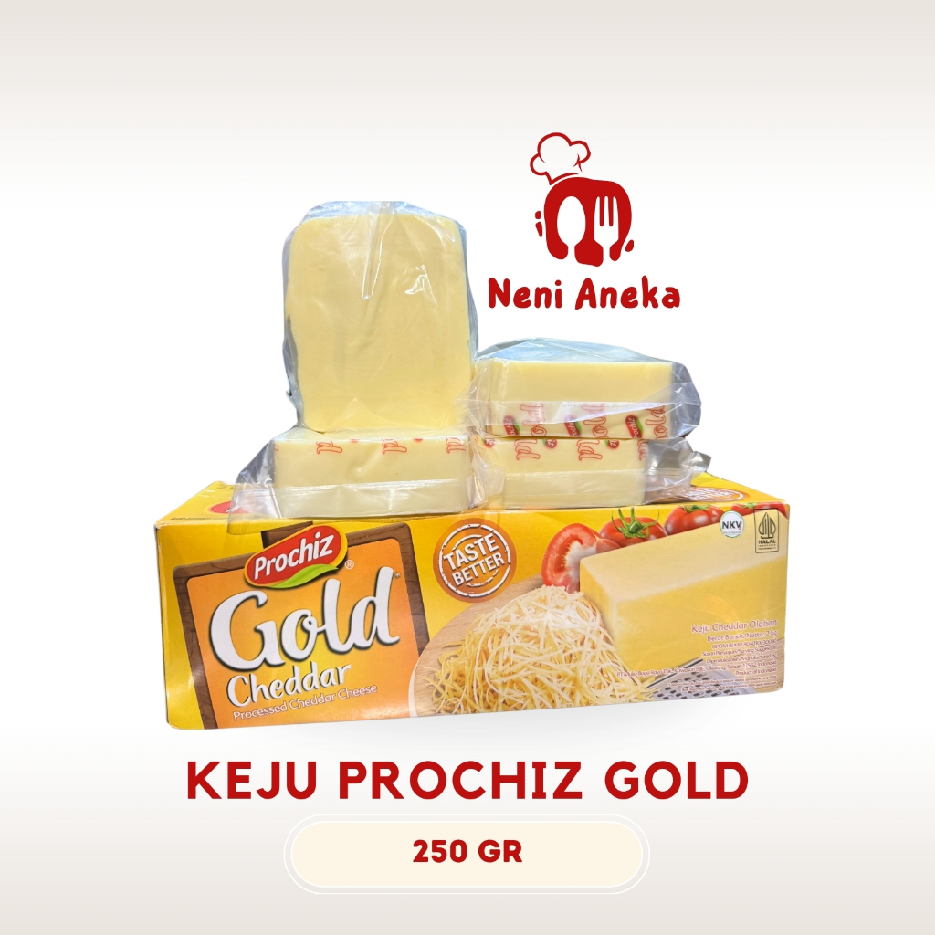 Jual Keju Prochiz Gold 250gr / Keju Prochiz Parut 250gr (Repack ...