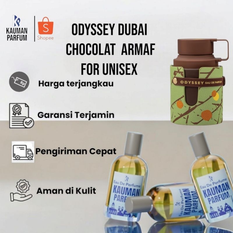 Jual Odyssey Dubai Chocolate Armaf untuk Unisex Kauman Parfum Pria Perfume Wanita | Shopee Indonesia