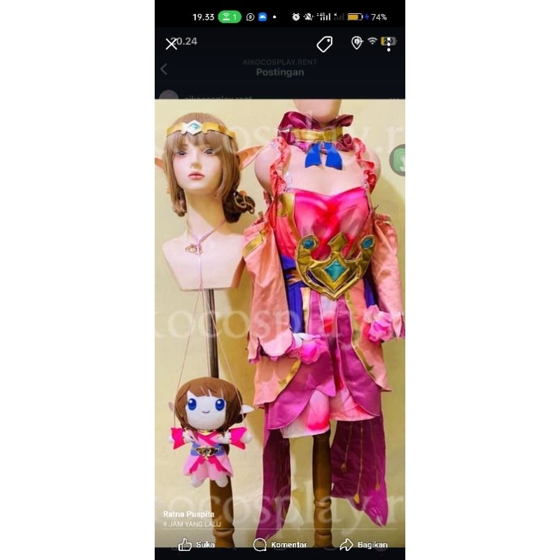 Jual angela cc mlbb cosplay | Shopee Indonesia