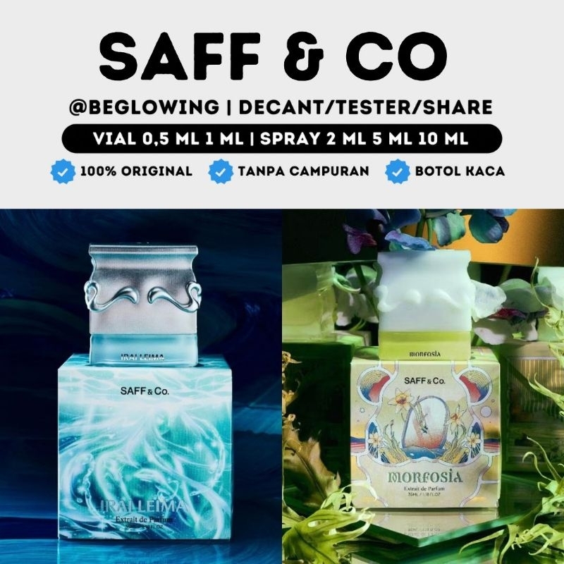 Jual Decant - Saff & Co SOFR Kirithra Irai Leima Morfosia Cloud Mist Annabel Lee Sonnet 116 ...